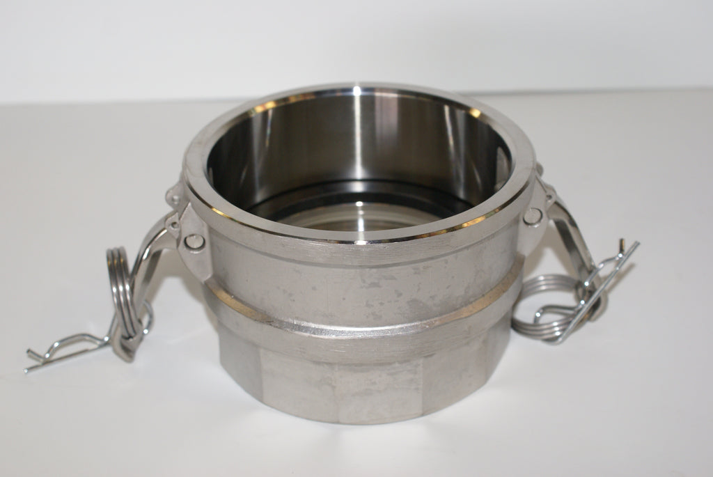 Camlock Coupling 4" SS Part D (part # PD40S) – Service Remtec Inc